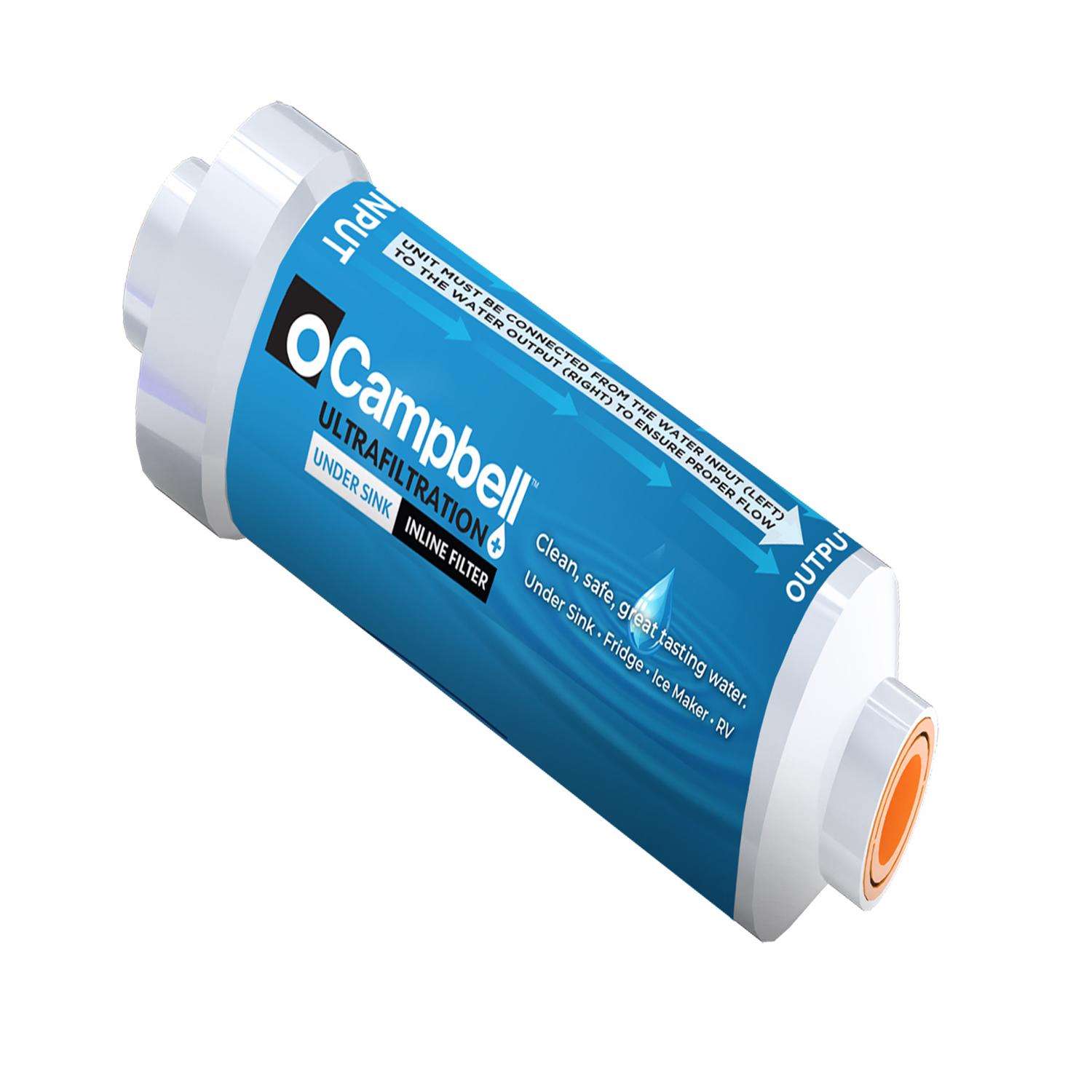 Campbell Ultrafiltration+ Under Sink In-Line Water Filter - Ace Hardware