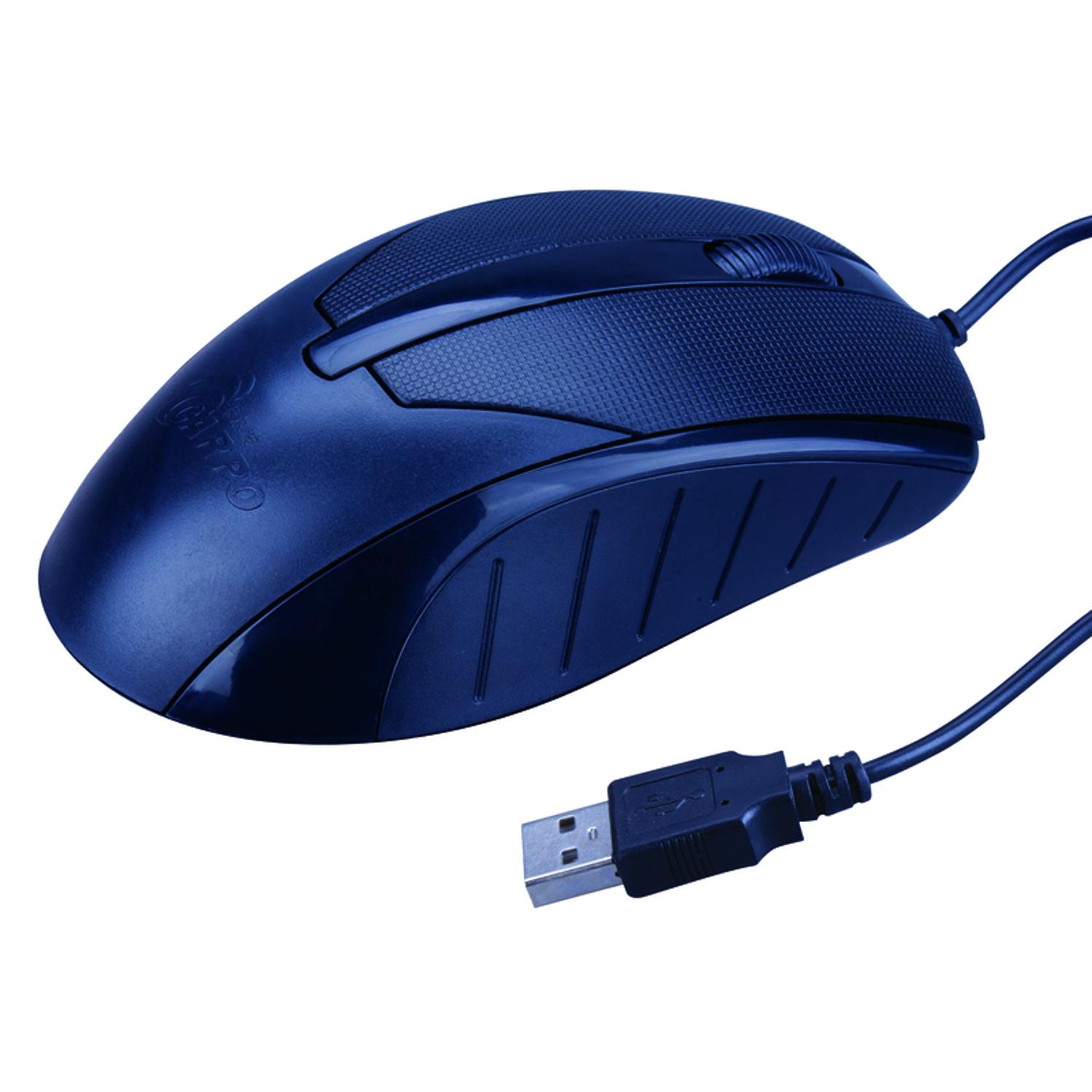 Home Plus 3 Button Ergonomic Mouse 1 pk Mfr# HP-WIREDM - Ace Hardware