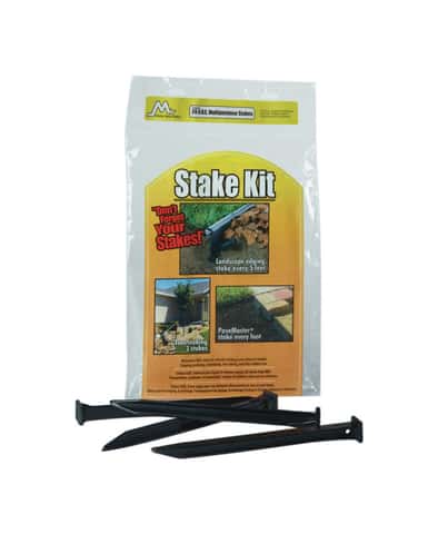 Master Mark 10 in. H Plastic Black Stake Kit - Ace Hardware