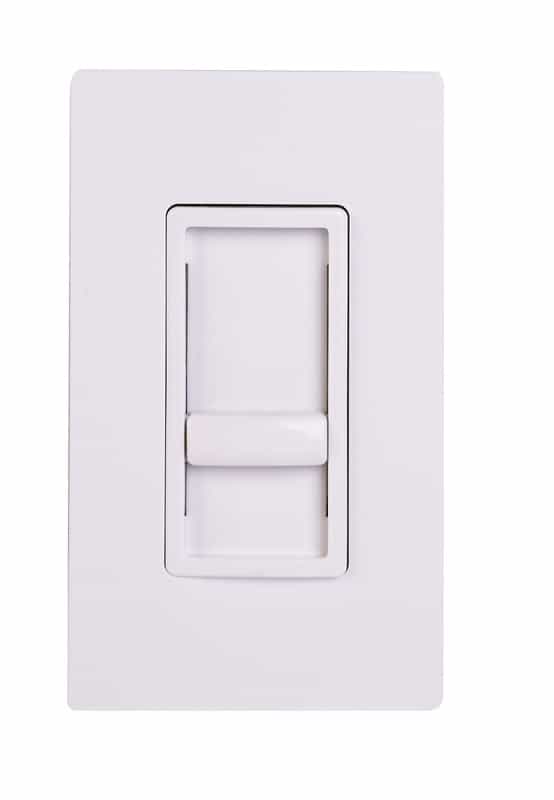 Leviton SureSlide White 150 watts Slide Dimmer Switch 1 pk - Ace Hardware
