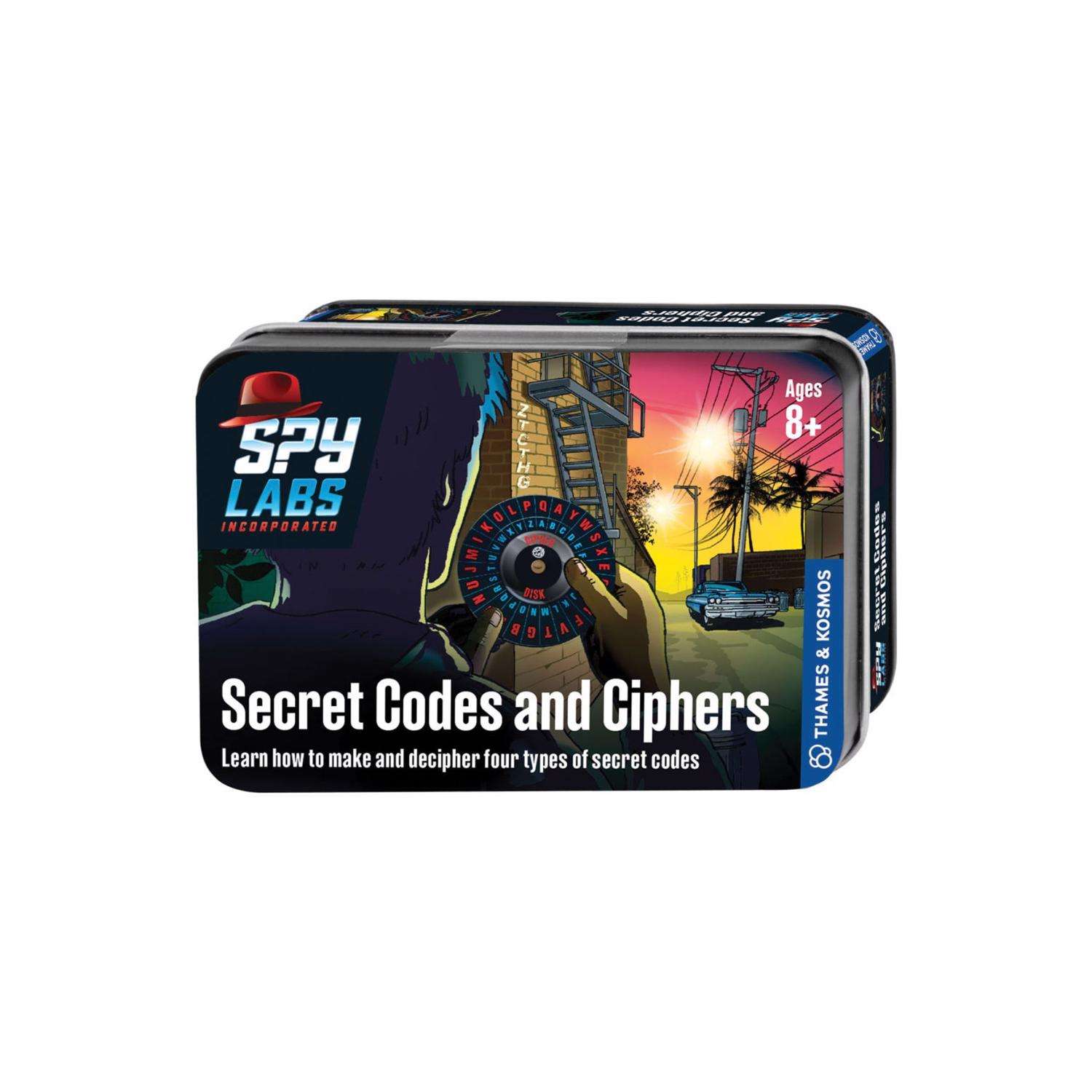 Thames & Kosmos Spy Labs Secret Codes and Ciphers Multicolored 5 pc ...