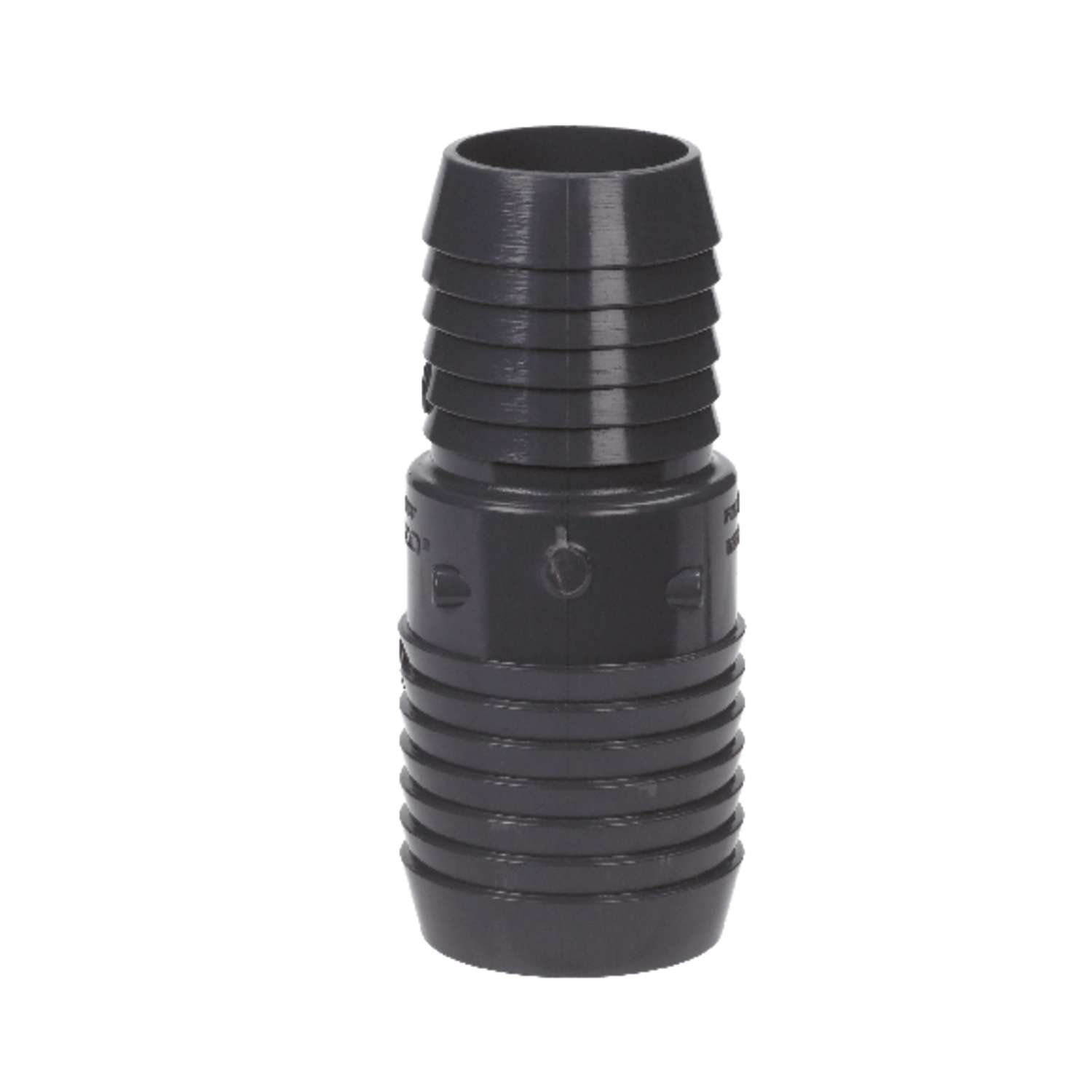 Lasco Schedule 80 1-1/2 in. Insert T X 1-1/4 in. D Insert PVC Reducing ...
