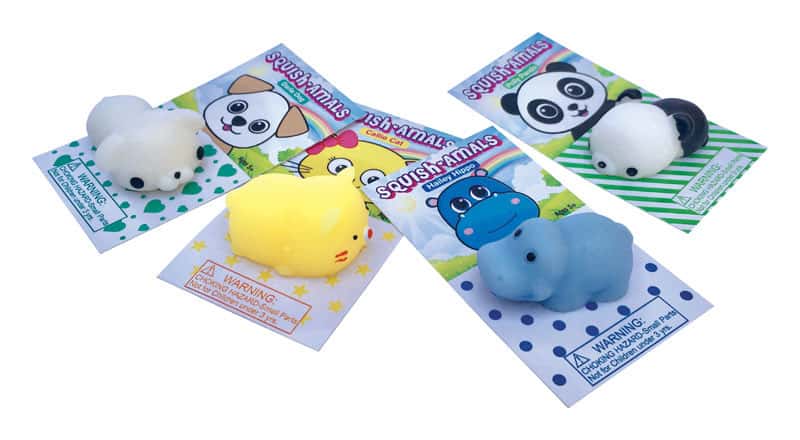 Zorbitz Squish-Amals Squishy Toy Animals Rubber - Ace Hardware