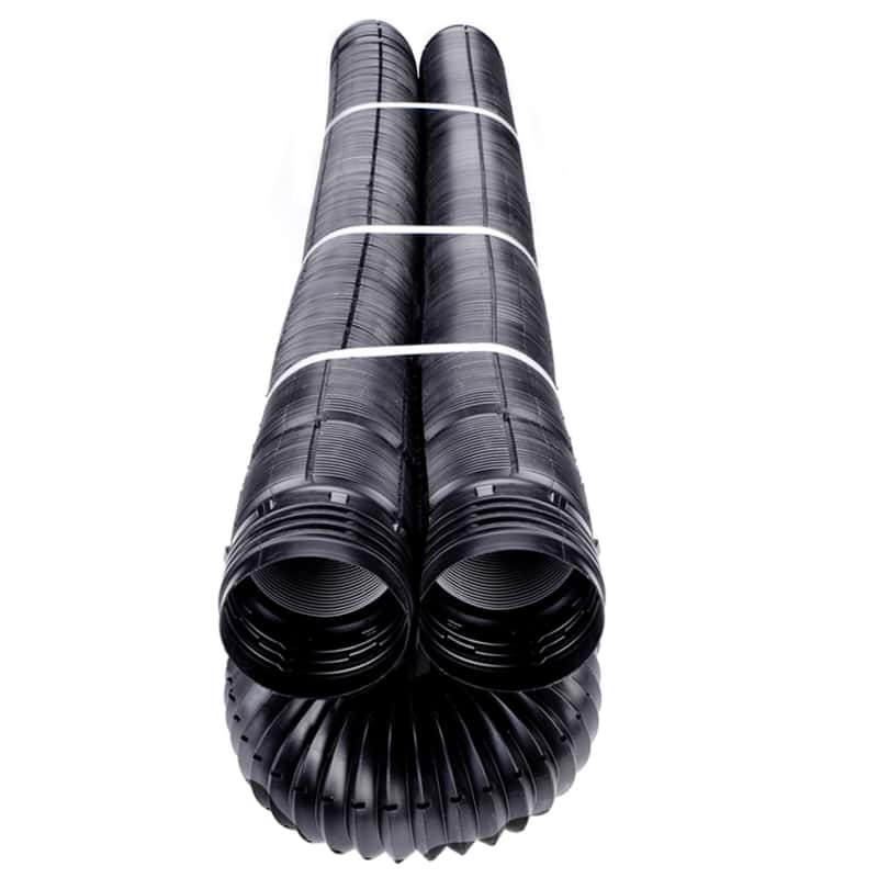 Flex-Drain 4 in. D X 50 ft. L Polypropylene Drain Pipe - Ace Hardware