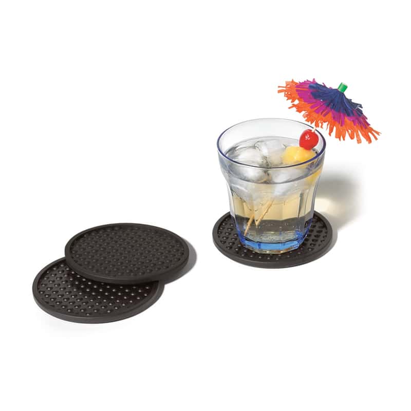 Spectrum .25 in. H X 4 in. W X 4 in. L Plastic Coaster Set - Ace Hardware