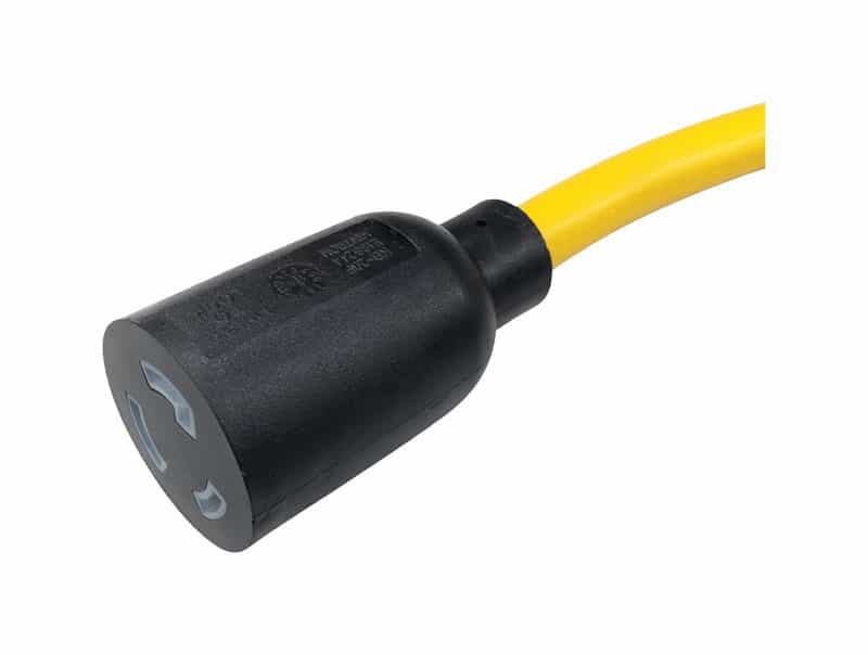 Ace Outdoor 10 in. L Yellow Adapter Cord 12/3 STW - Ace Hardware