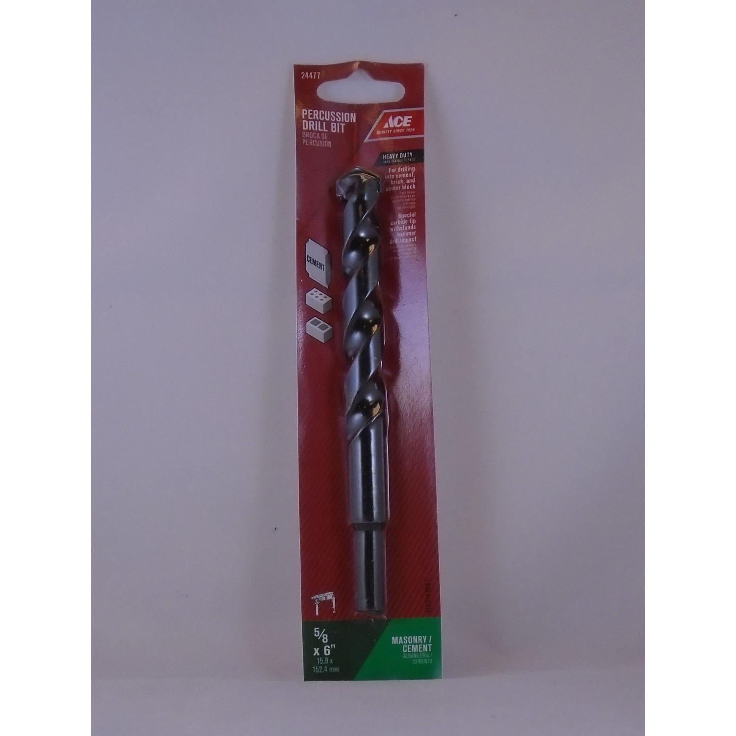UPC 082901244776 - Ace Steel Reduced Shank 5/8 in. Dia. x 6 in. L Percussion Drill Bit 1 pc ...
