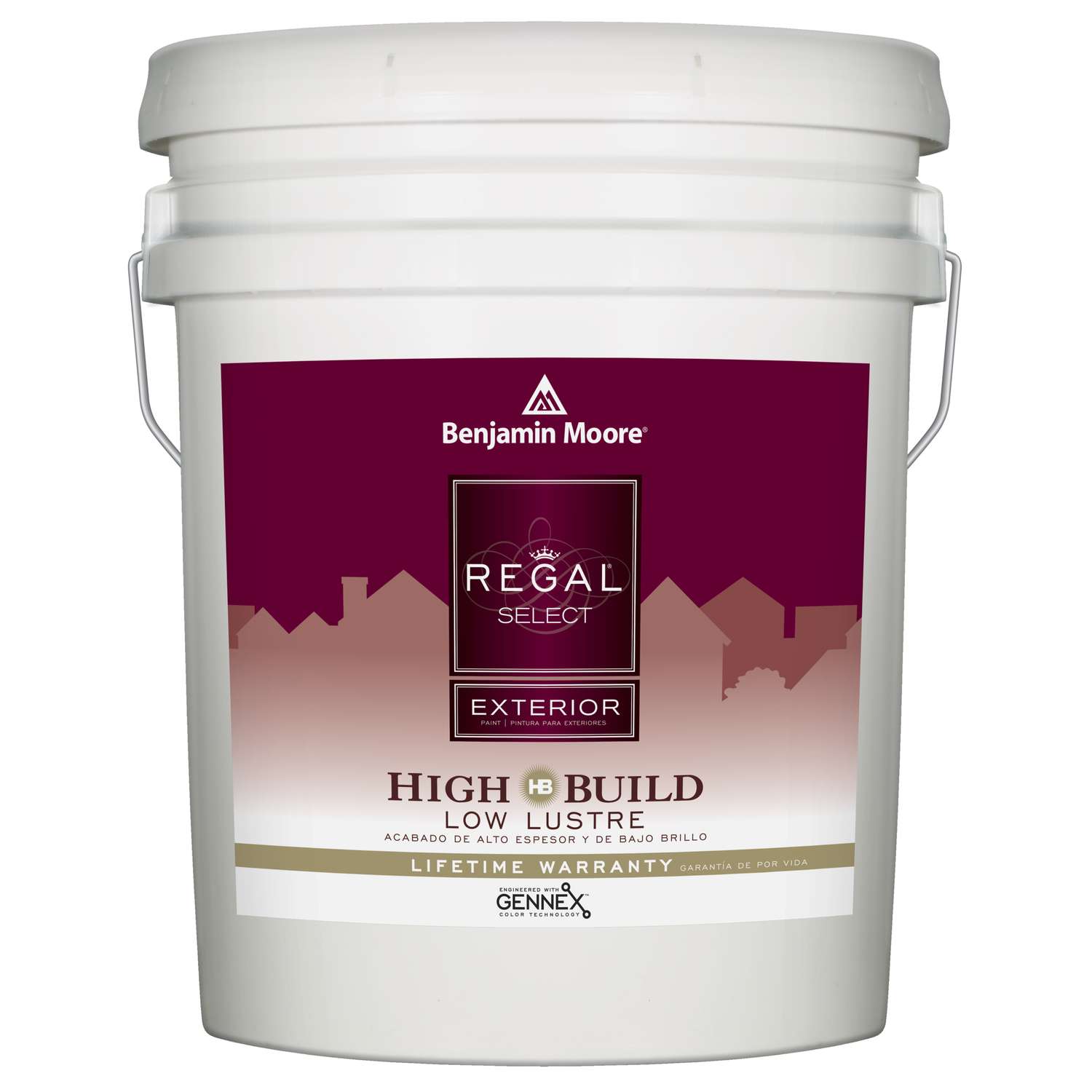 Benjamin Moore Regal Select Low Luster White Paint Exterior 5 gal - Ace ...