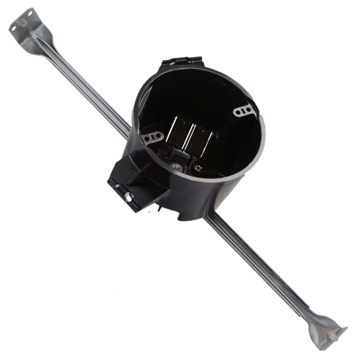 Cantex EZ Box New Work 25 cu in Round Polycarbonate Electrical Box w ...