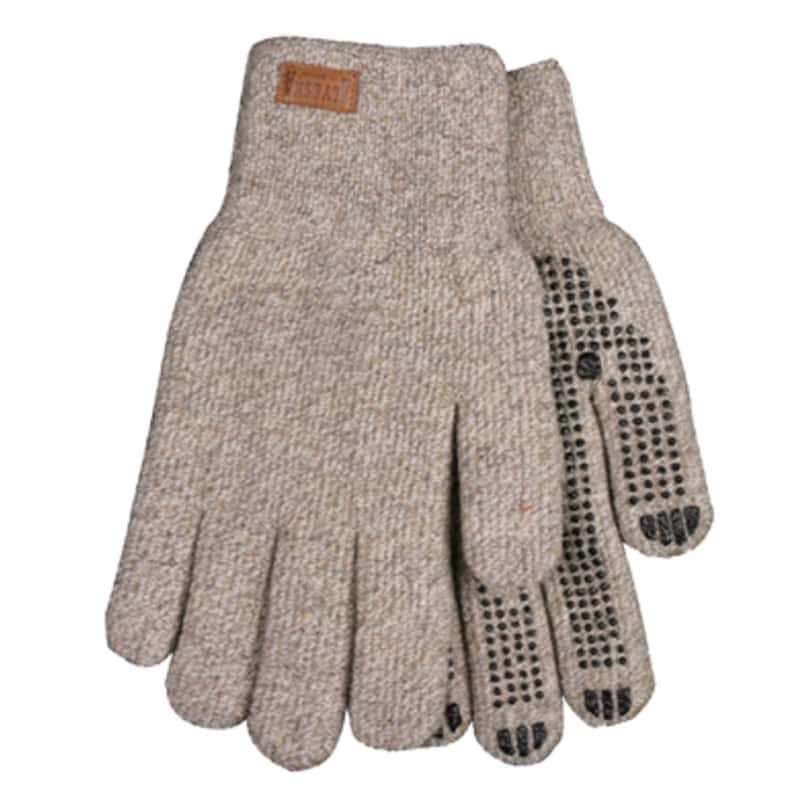 Kinco Alyeska XL Wool Winter Tan Dotted Gloves - Ace Hardware