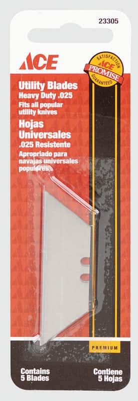 Ace Carbon Steel Heavy Duty Replacement Blade 5 pk - Ace Hardware