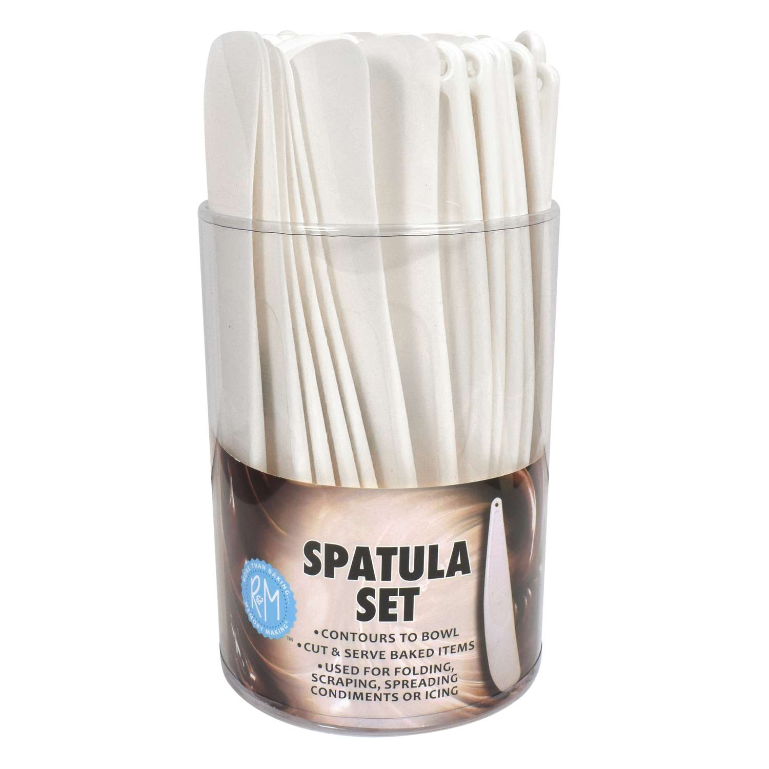 R&M International Corp White Plastic Scraper Spatula - Ace Hardware