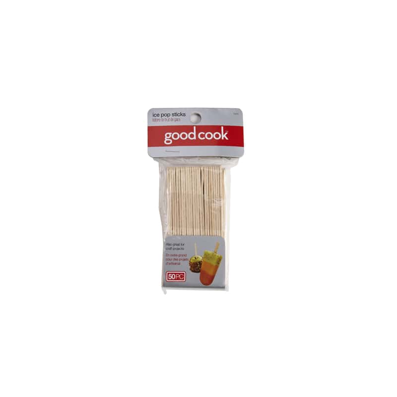 Good Cook Tan Wood Ice Pop Sticks - Ace Hardware