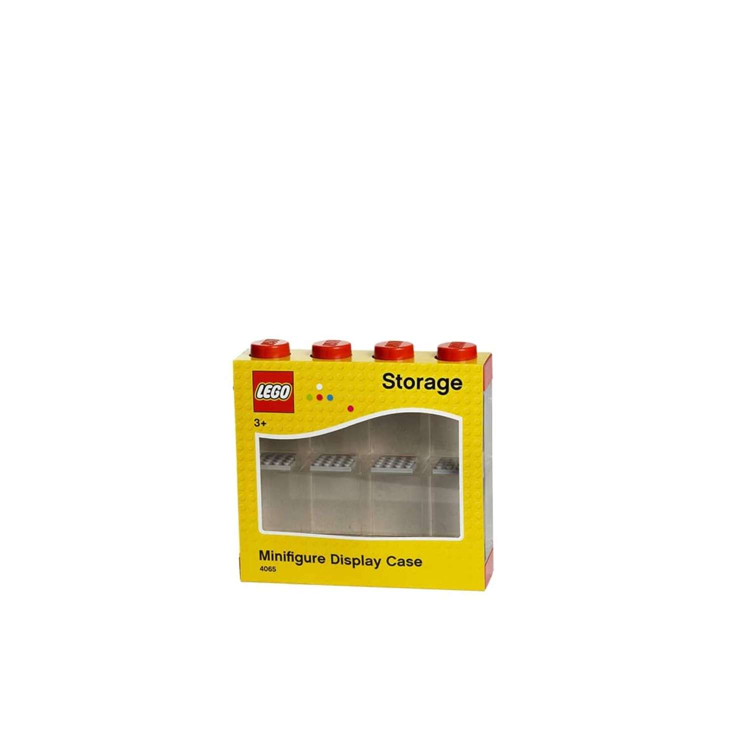 Lego Display Case ABS/Polypropylene Red - Ace Hardware