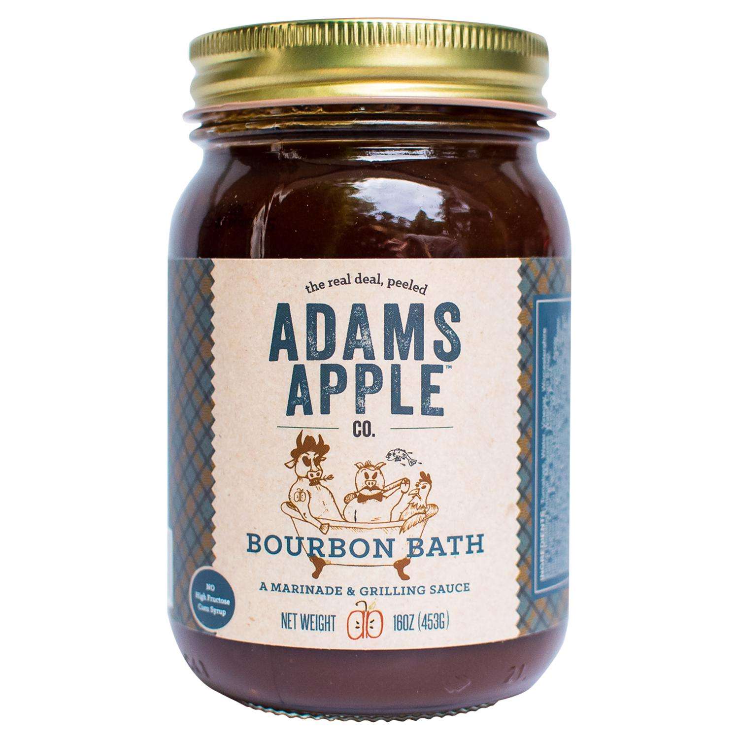 Adams Apple Co Bourbon Bath Marinade Sauce 16 oz - Ace Hardware