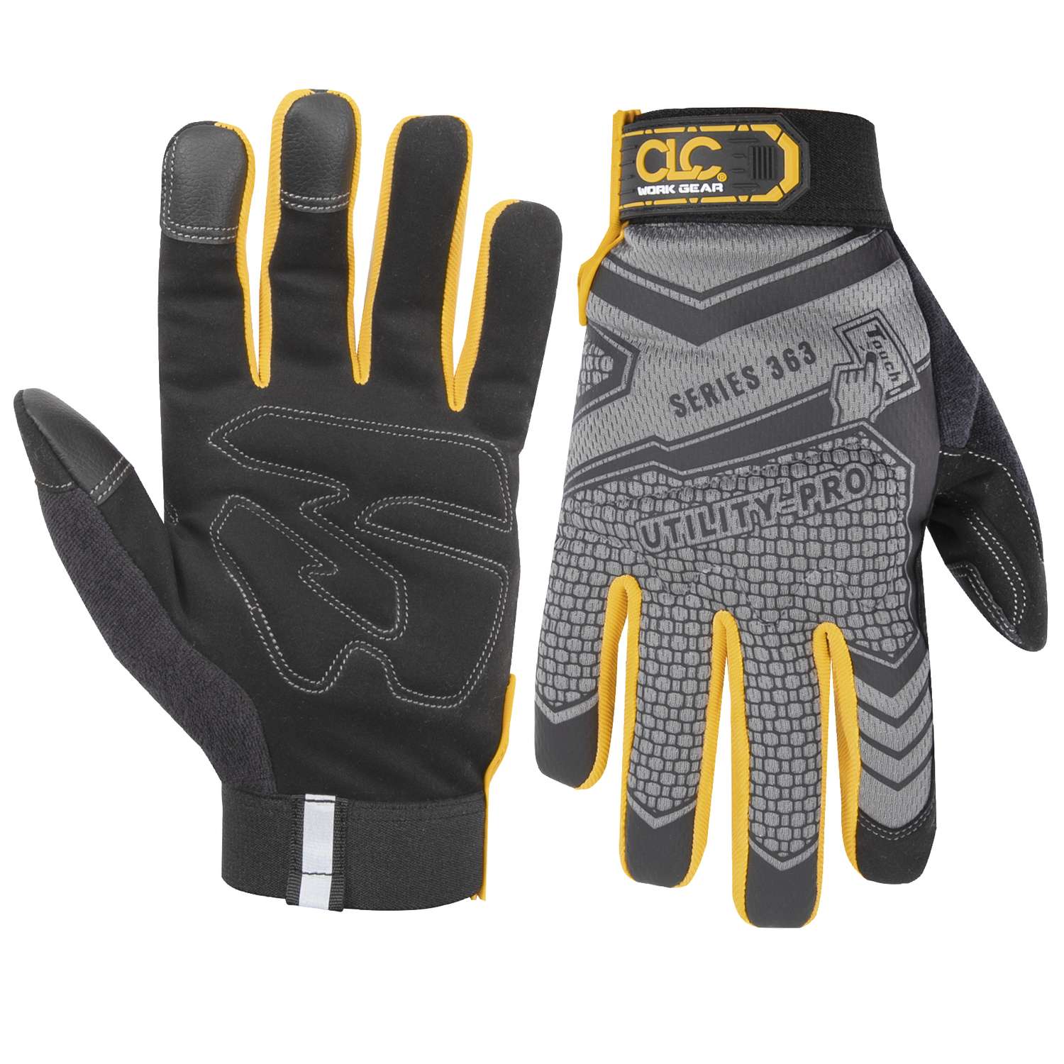 CLC FlexGrip 363 Utility Pro Work Gloves Black/Gray XL 1 pair - Ace ...