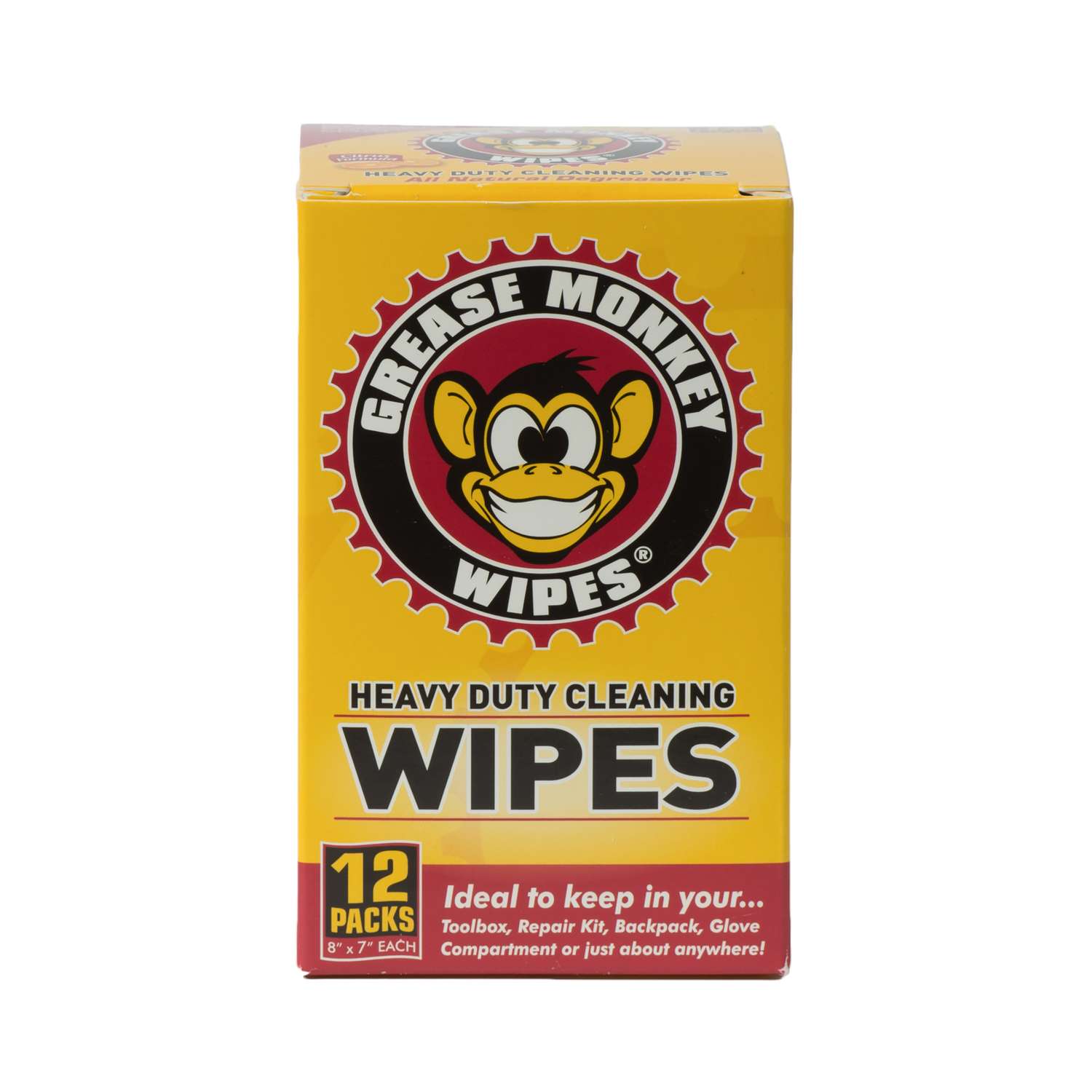 Grease Monkey Citrus Scent All Purpose Cleaner Wipes 12 ct - Ace Hardware