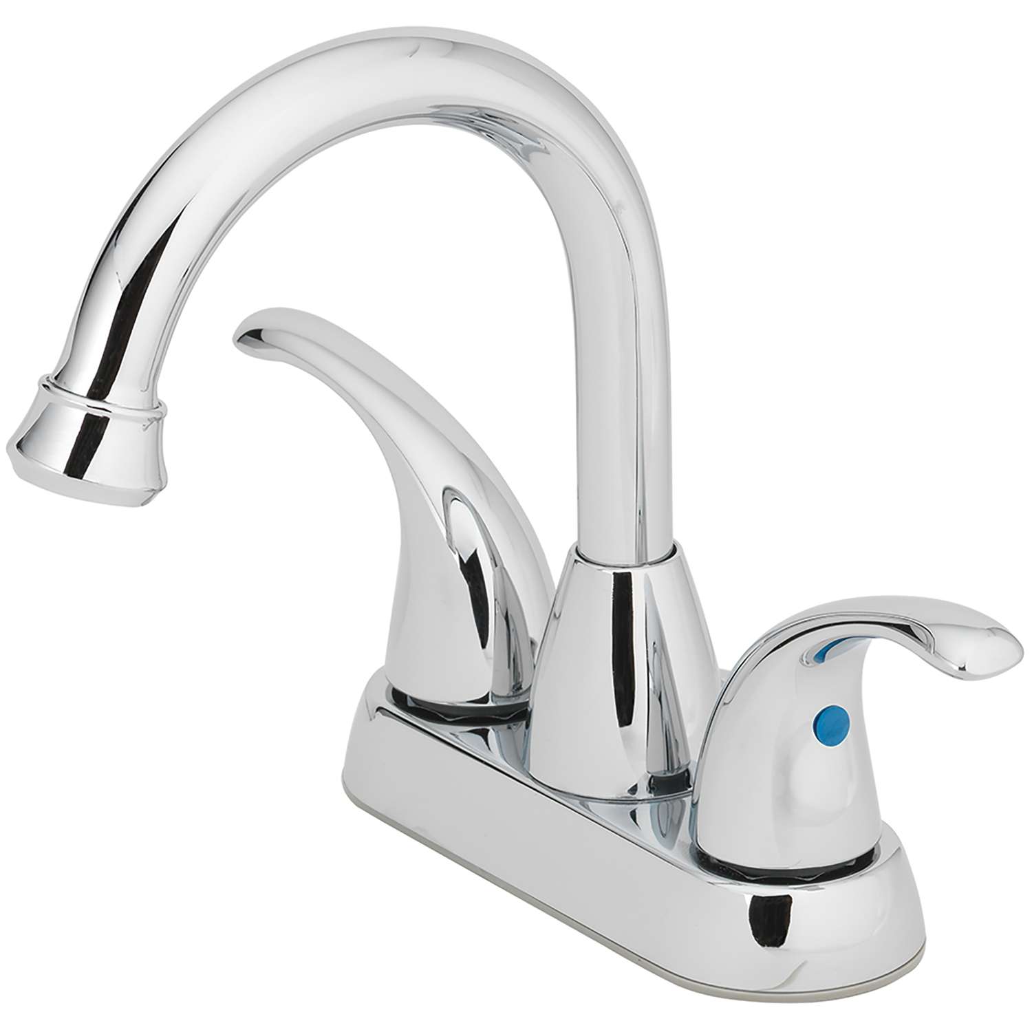 OakBrook Chrome Two-Handle Bathroom Sink Faucet 4 in. - Ace Hardware
