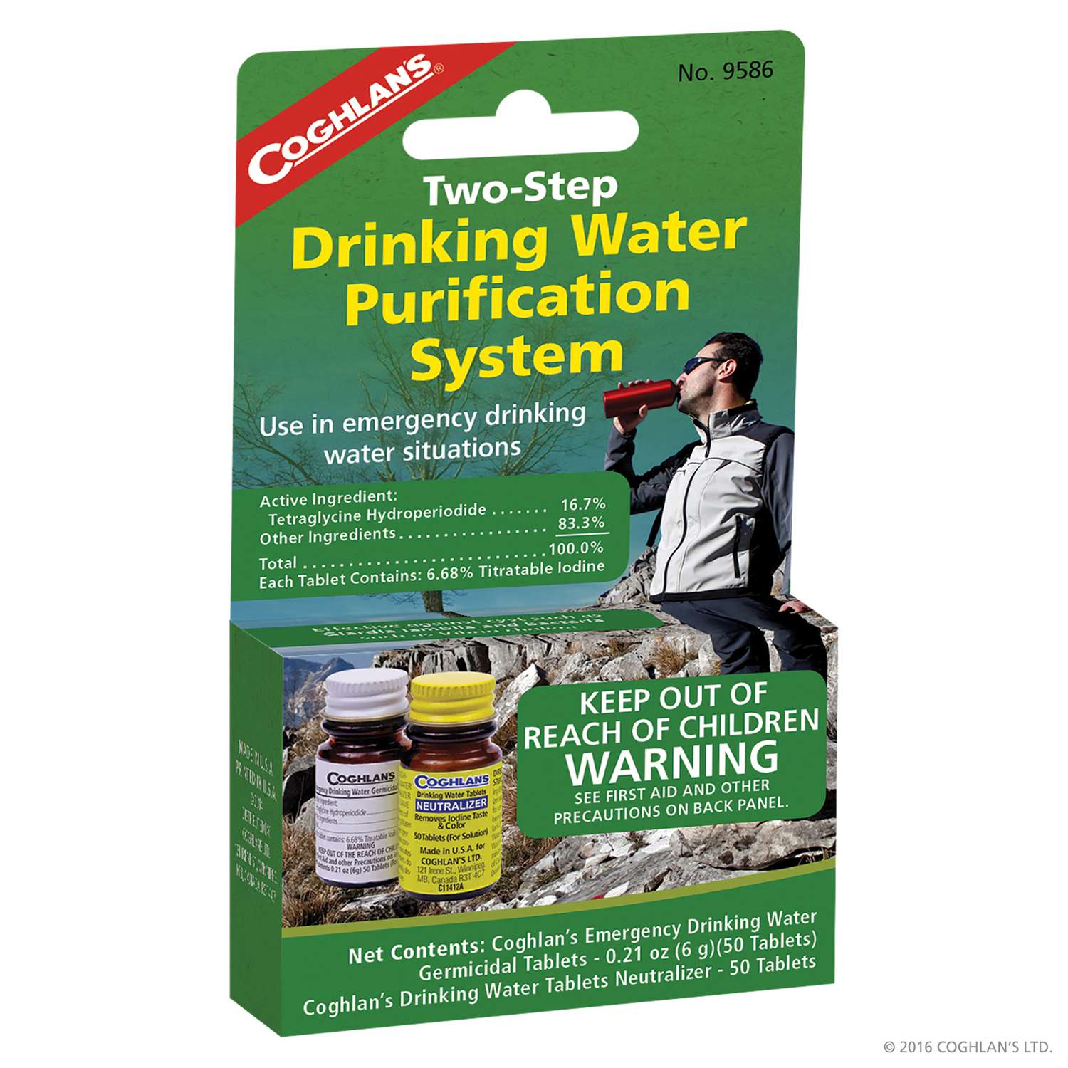 Coghlan's White Drinking Water Tablets 2 pc - Ace Hardware