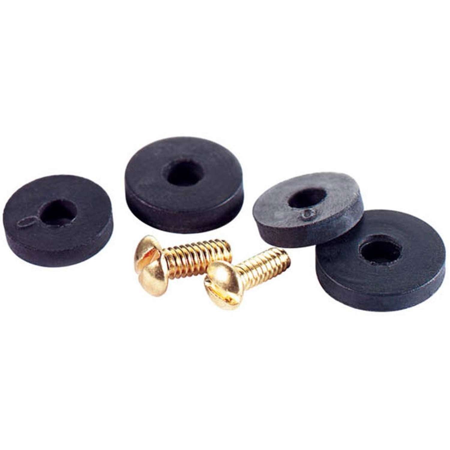 PlumbCraft 1/2 in. D Neoprene Flat Washer Kit 6 pk - Ace Hardware