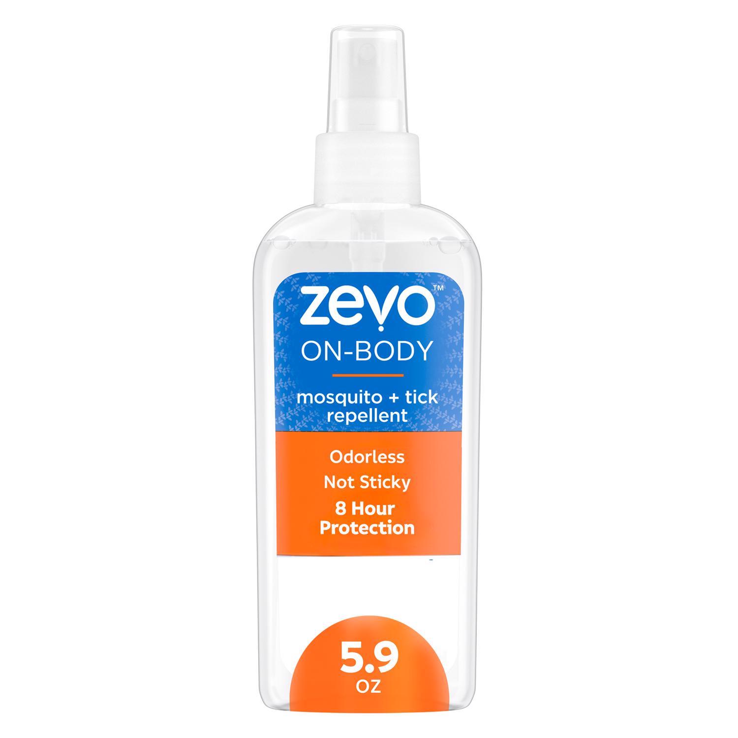 Zevo On-Body Pump Spray Insect Repellent Liquid For Mosquitoes/Ticks 5. ...