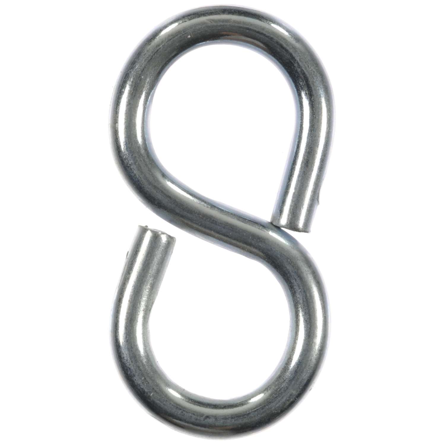 Ace Small Zinc-Plated Silver Steel 1.25 in. L Eight Hook 20 lb 5 pk ...