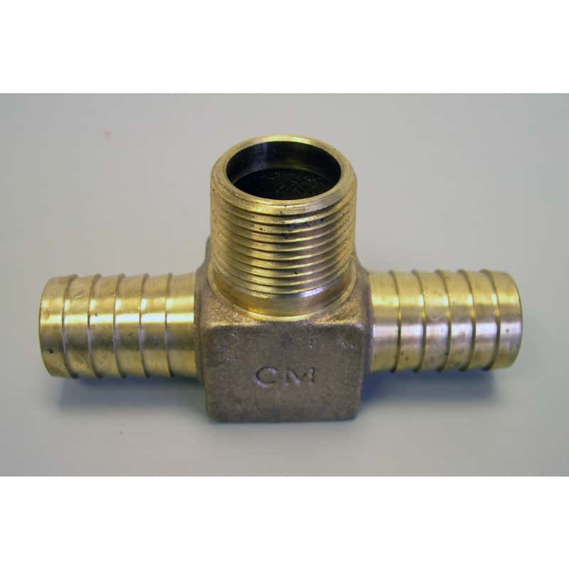 Campbell Red Brass 3/4 in. Hydrant Tee - Ace Hardware