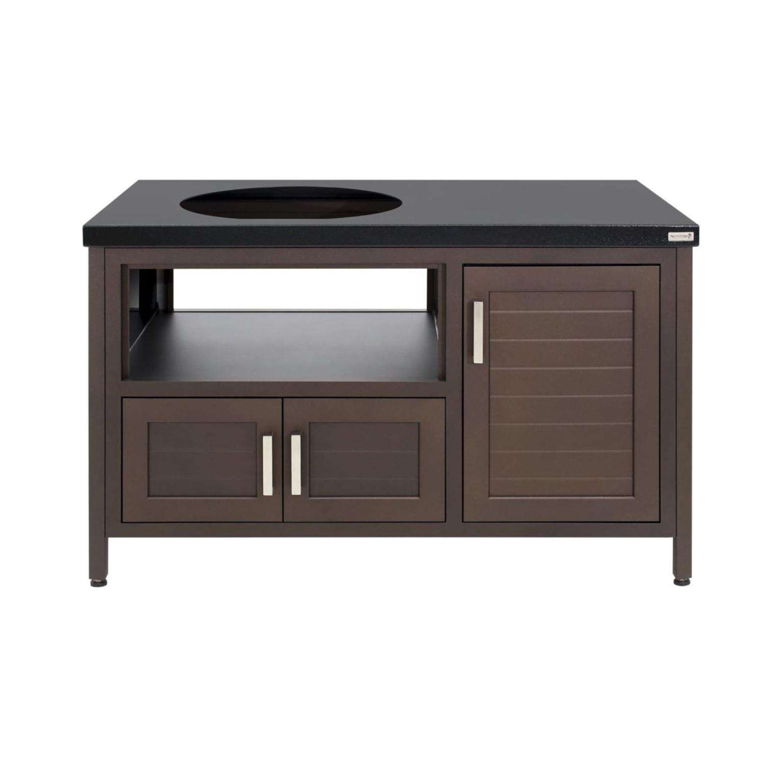 Big Green Egg Large Modern Farmhouse-Style Custom EGG Table 35.5 in. H ...