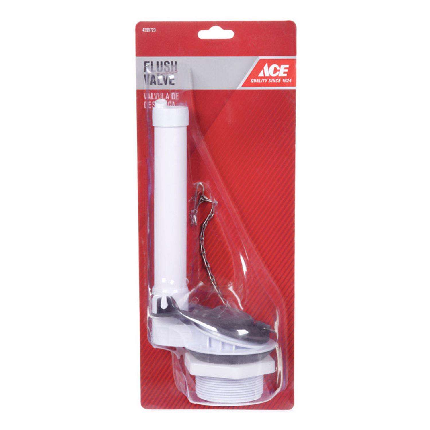 Ace Flush Valve White Plastic - Ace Hardware