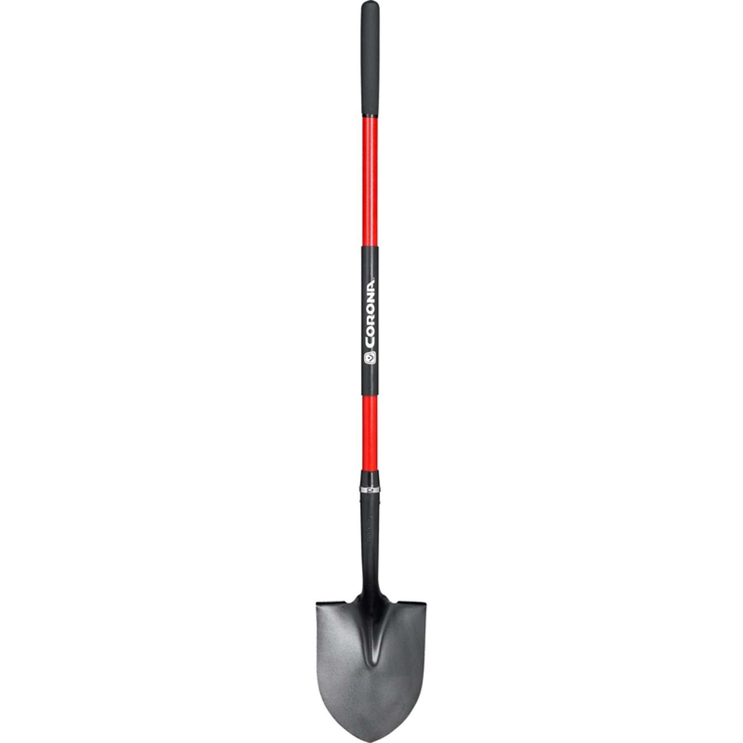Corona 59 in. Steel Round Digging Shovel Fiberglass Handle Mfr# SS ...