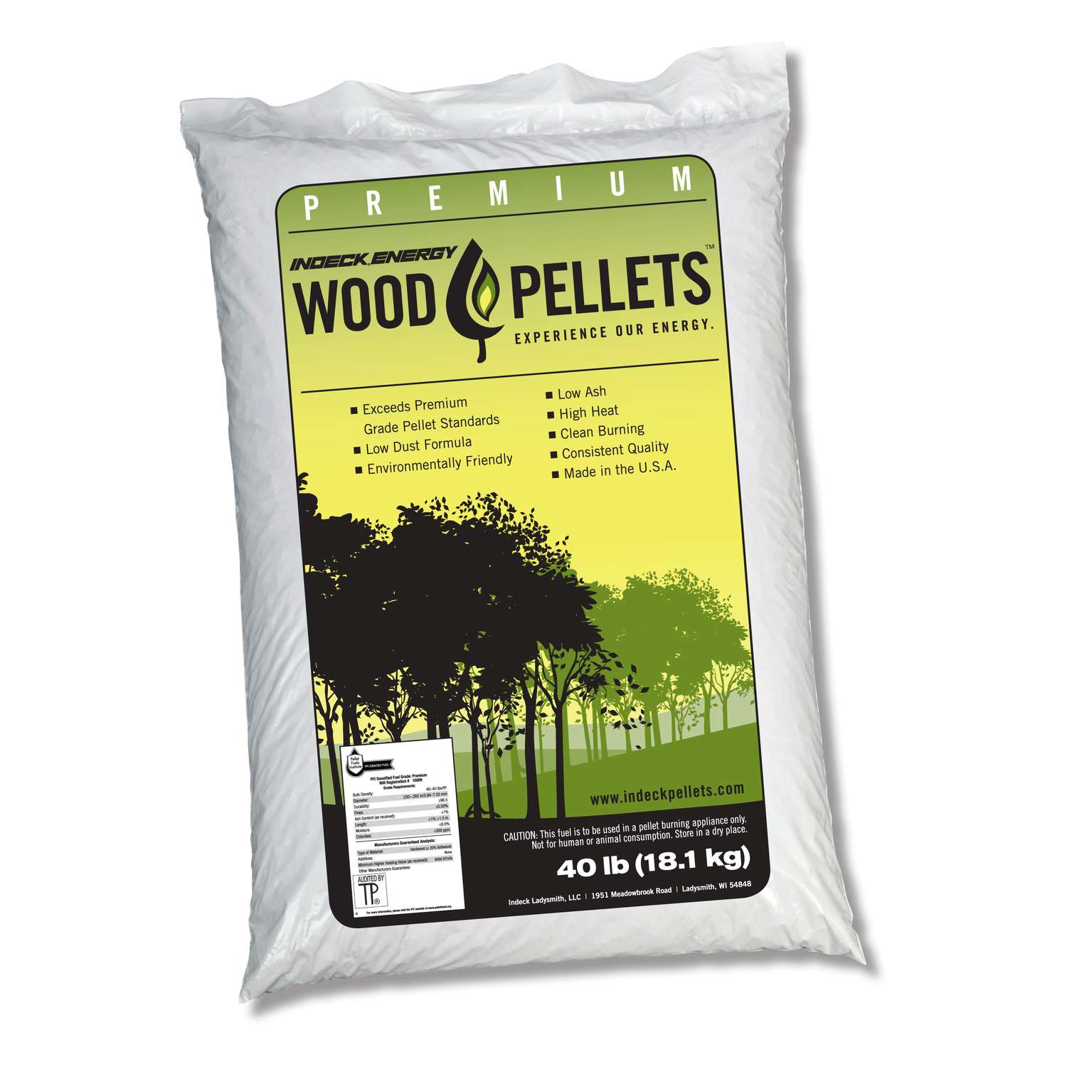 Indeck Energy Hardwood Wood Pellet Fuel 40 lb - Ace Hardware