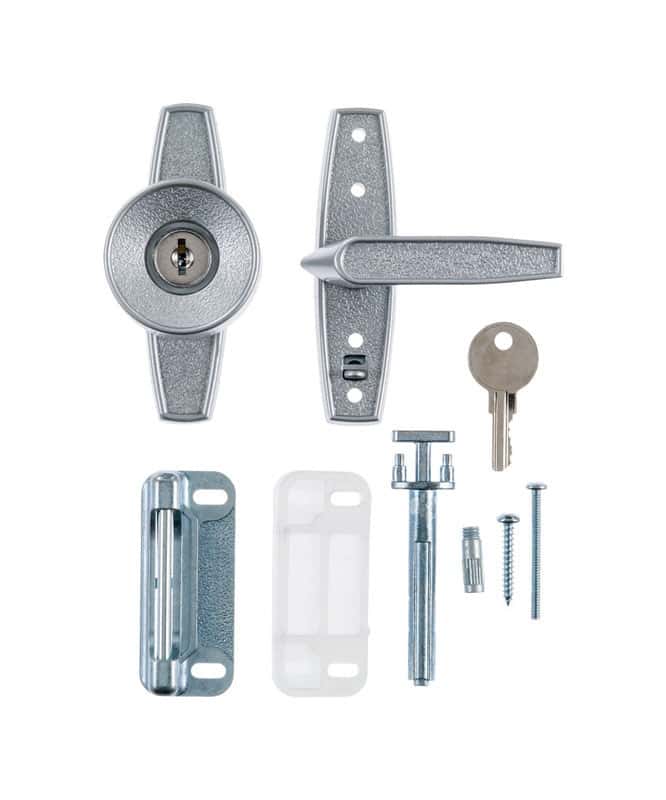 Ace Aluminum Keyed Universal Knob Latch 1 pk - Ace Hardware
