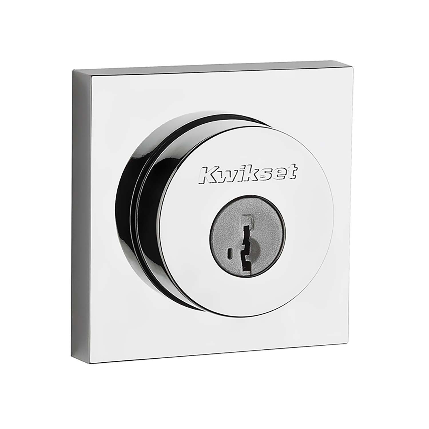 Kwikset Signature Series Polished Chrome Zinc Double Cylinder Smart Key ...