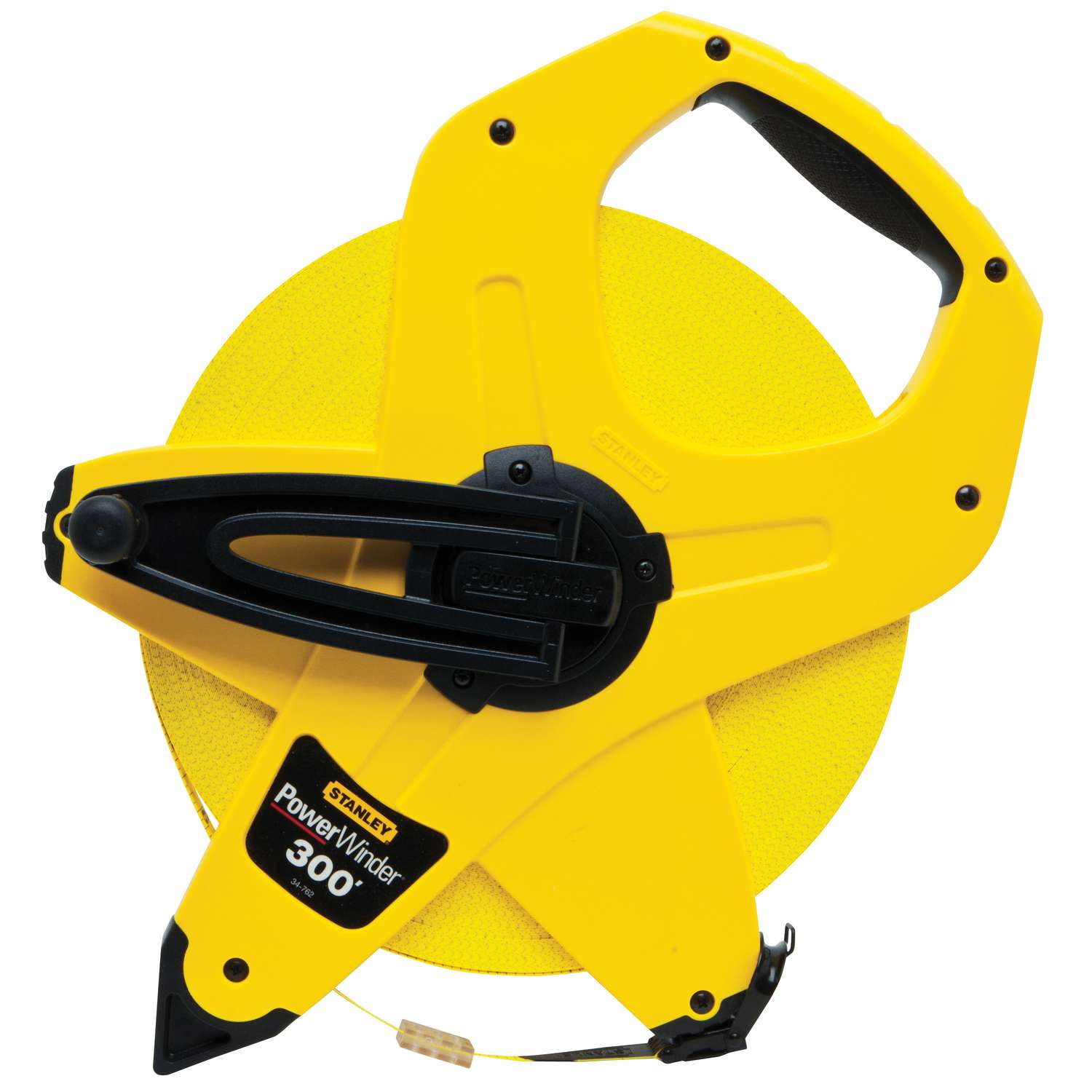 Stanley PowerWinder 300 ft. L X 0.5 in. W Open Reel Long Tape Measure 1 ...