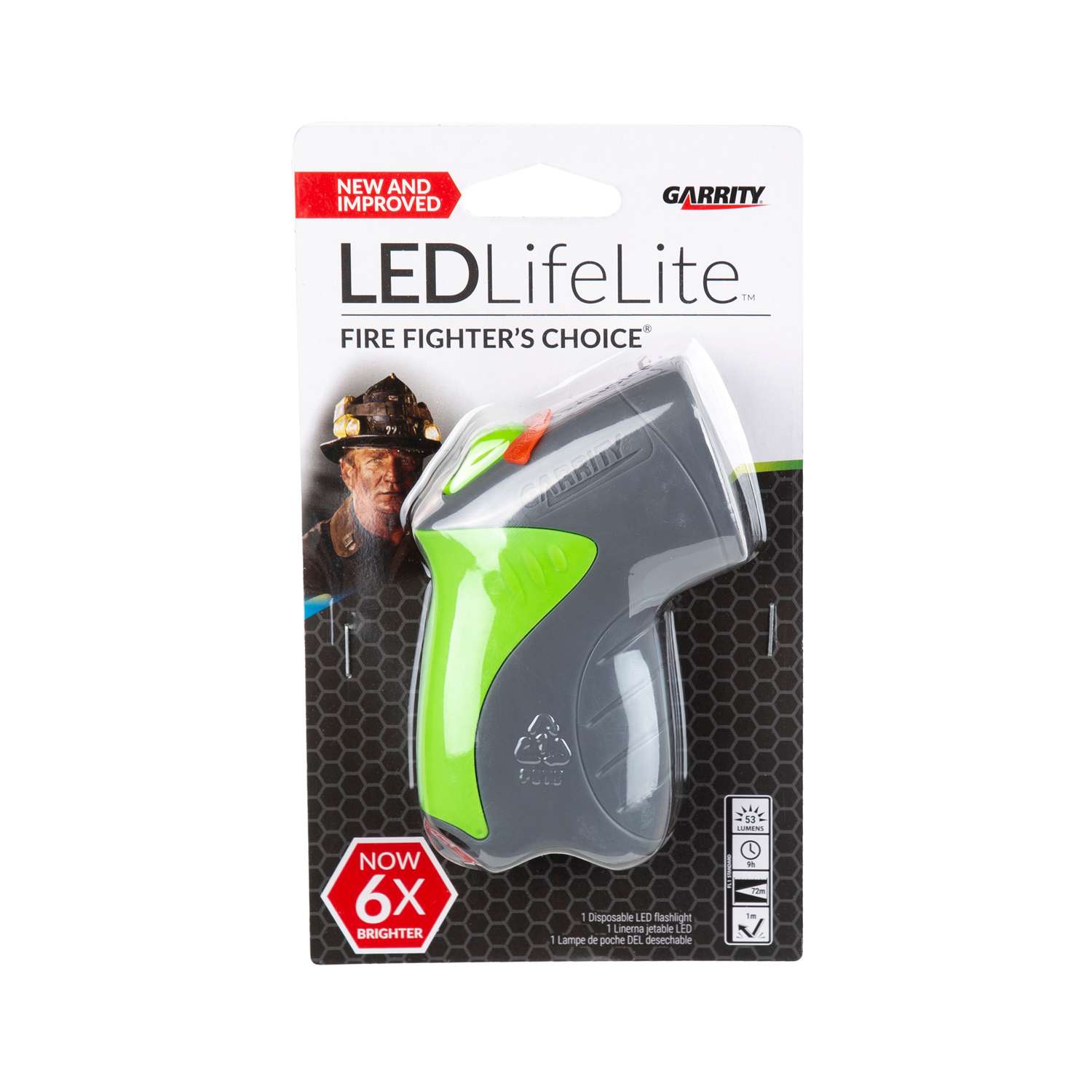 Garrity 53 lm Gray/Green LED Work Light - Ace Hardware