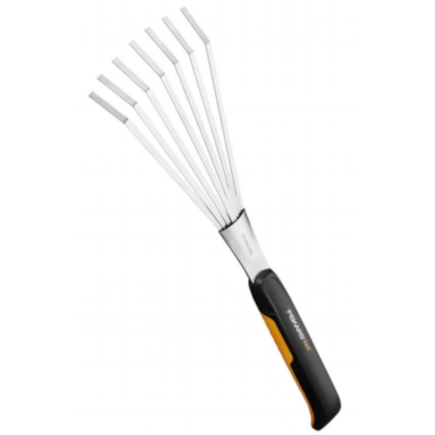 Fiskars Xact 17.24 in. 7 Tine Steel Garden Rake Poly Handle - Ace Hardware