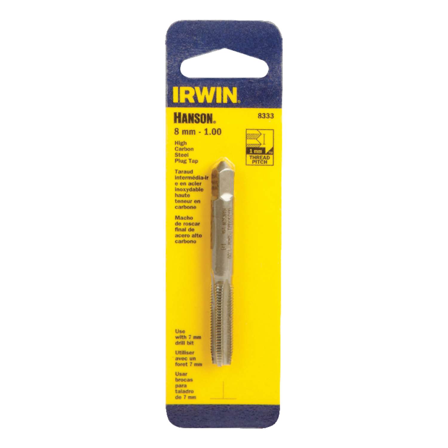 Irwin Hanson High Carbon Steel Metric Plug Tap 1 pc. - Ace Hardware