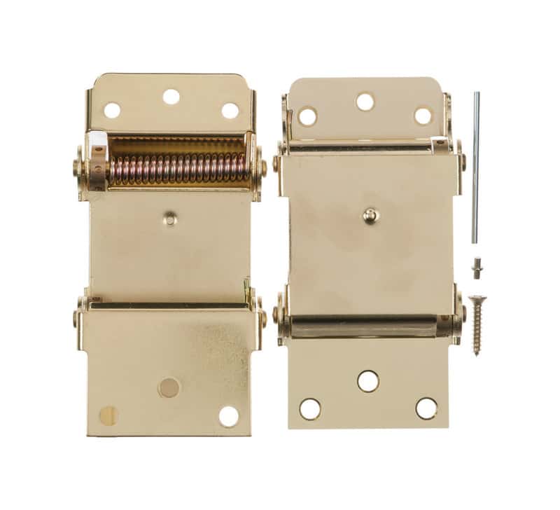 Ace 3 In L Bright Brass Self Closing Hinge 2 Pk Ace Hardware