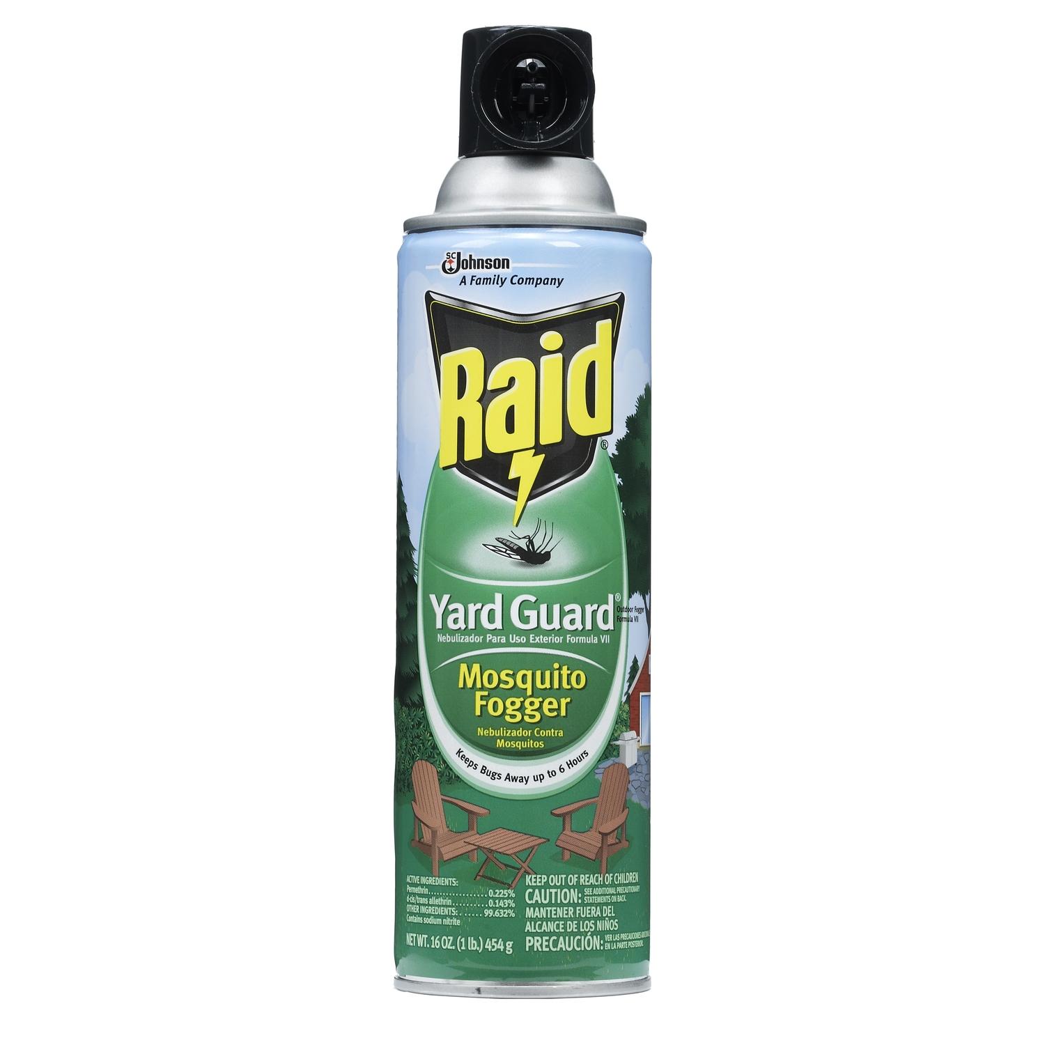 Raid Yard Guard Insect Killer Aerosol 16 oz Mfr# 01601 - Ace Hardware