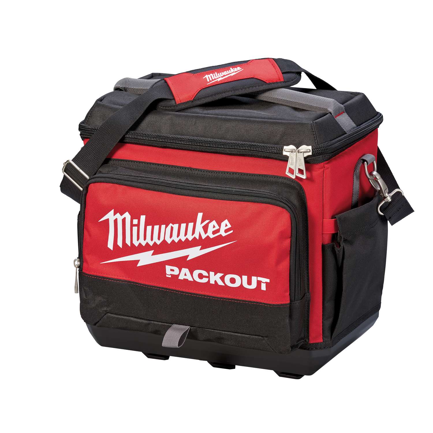 Milwaukee PACKOUT 15.75 in. W x 11.81 in. H Ballistic Nylon Cooler ...