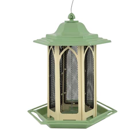 Perky Pet Wild Bird and Finch 3.5 lb Metal Plastic Gazebo Bird Feeder Mfr GAZ01 Ace Hardware