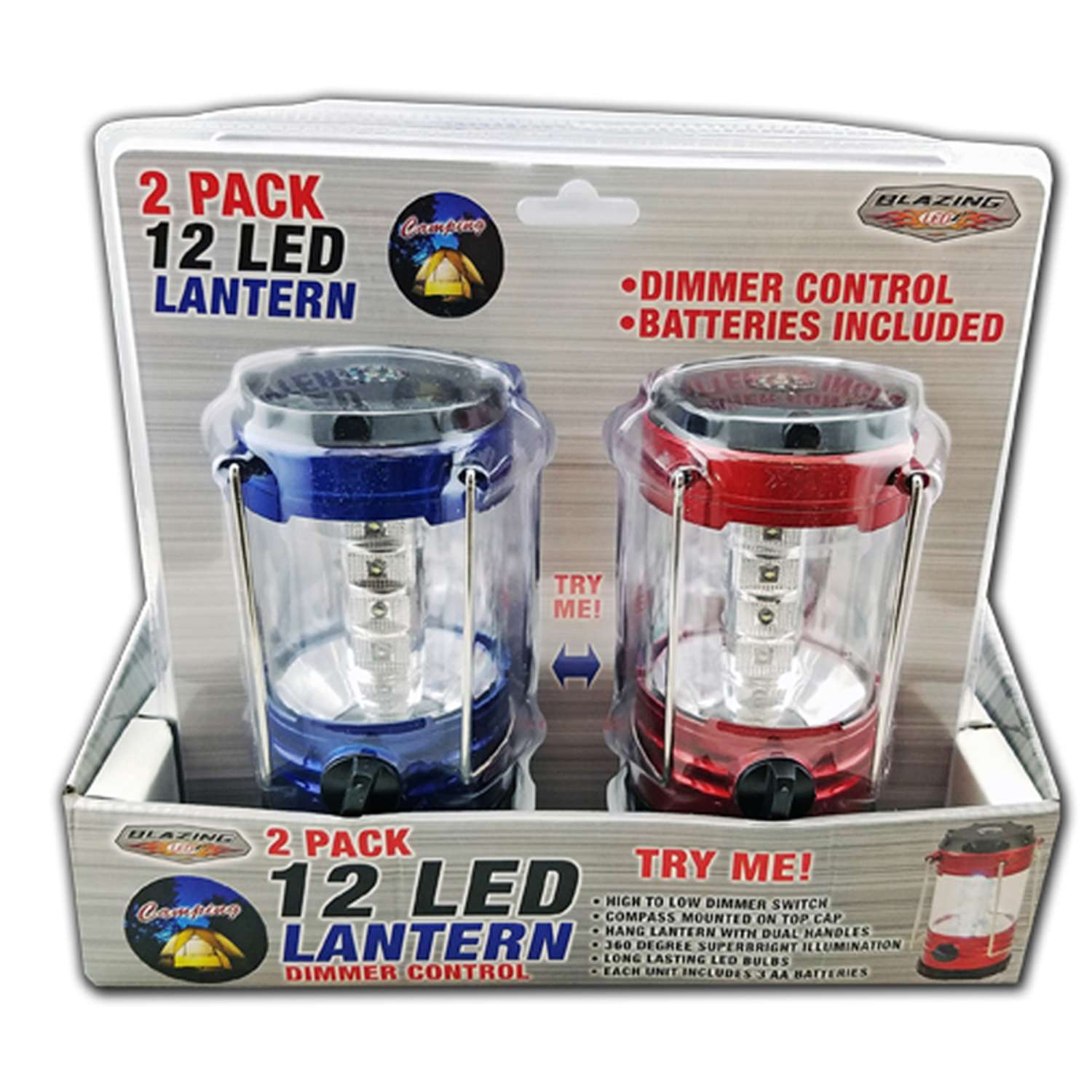 Blazing LEDz Assorted LED Lantern - Ace Hardware