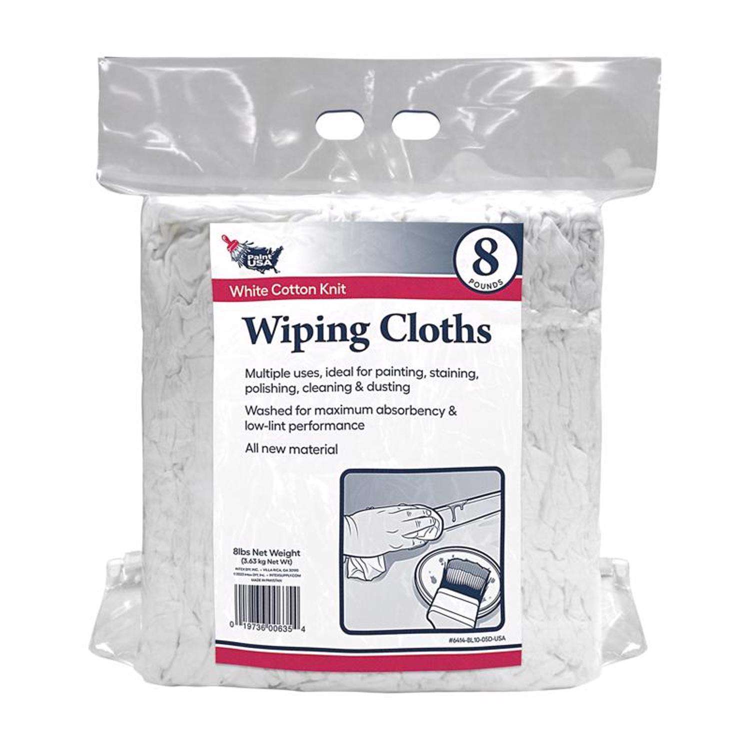 Paint USA Cotton Knit Wiping Rags 8 lb - Ace Hardware