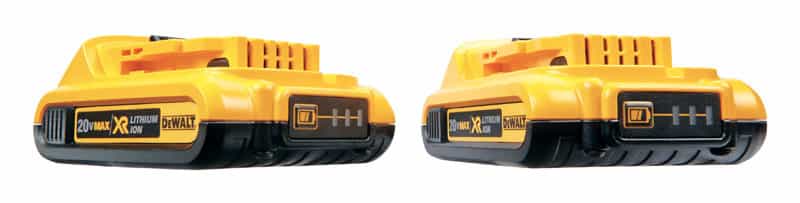 DeWalt 20V MAX XR 20 volt 2 Ah Lithium-Ion Compact Battery Combo Pack 2 ...