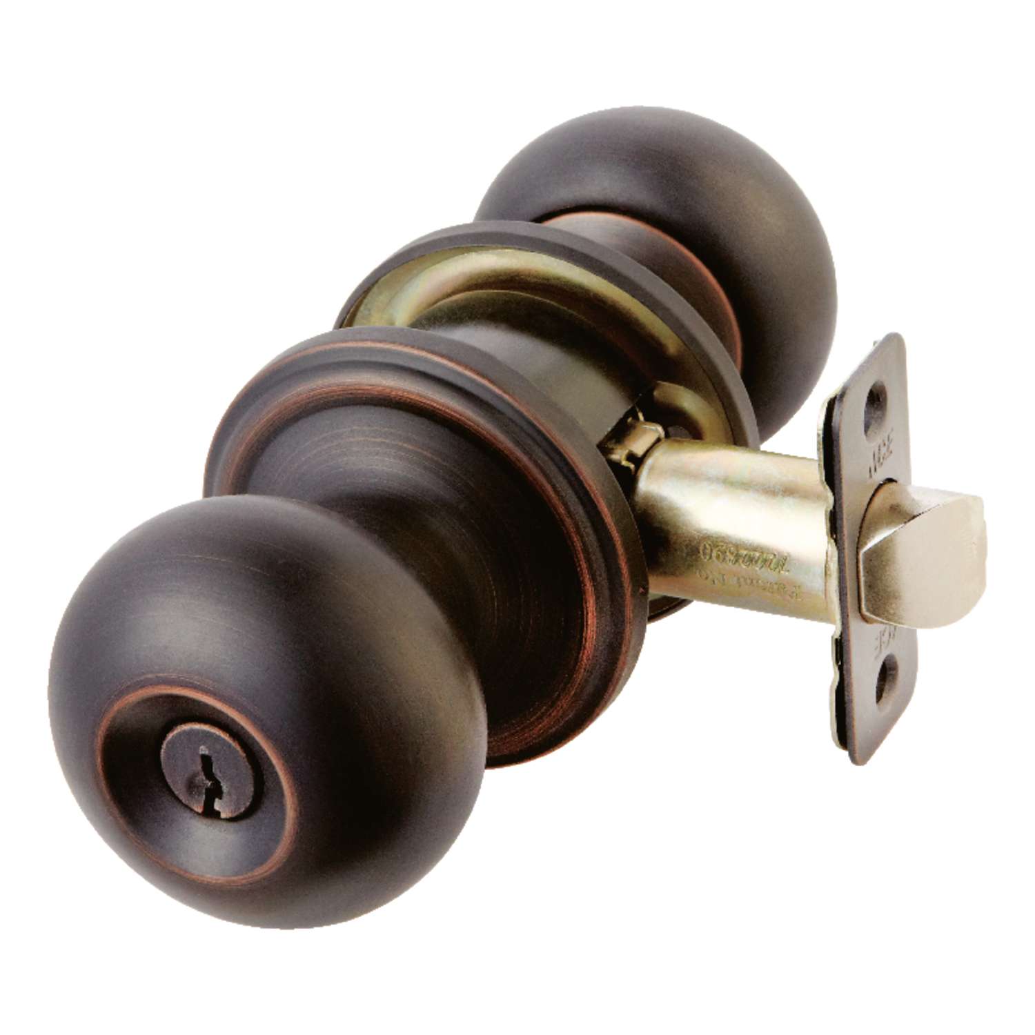 Ace Colonial Oil Rubbed Bronze Entry Door Knob 1-3/4 in. Mfr# 3957VB ...