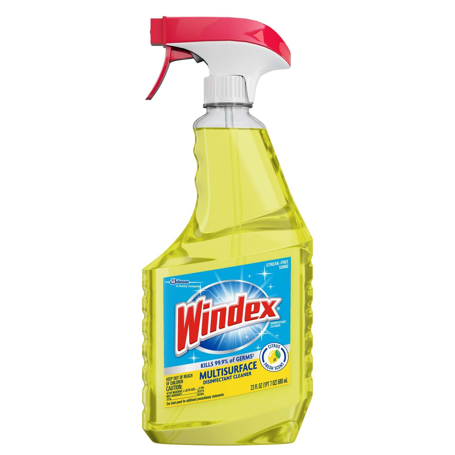 Windex Fresh Citrus Scent Multi-Surface Cleaner Liquid 23 oz - Ace Hardware