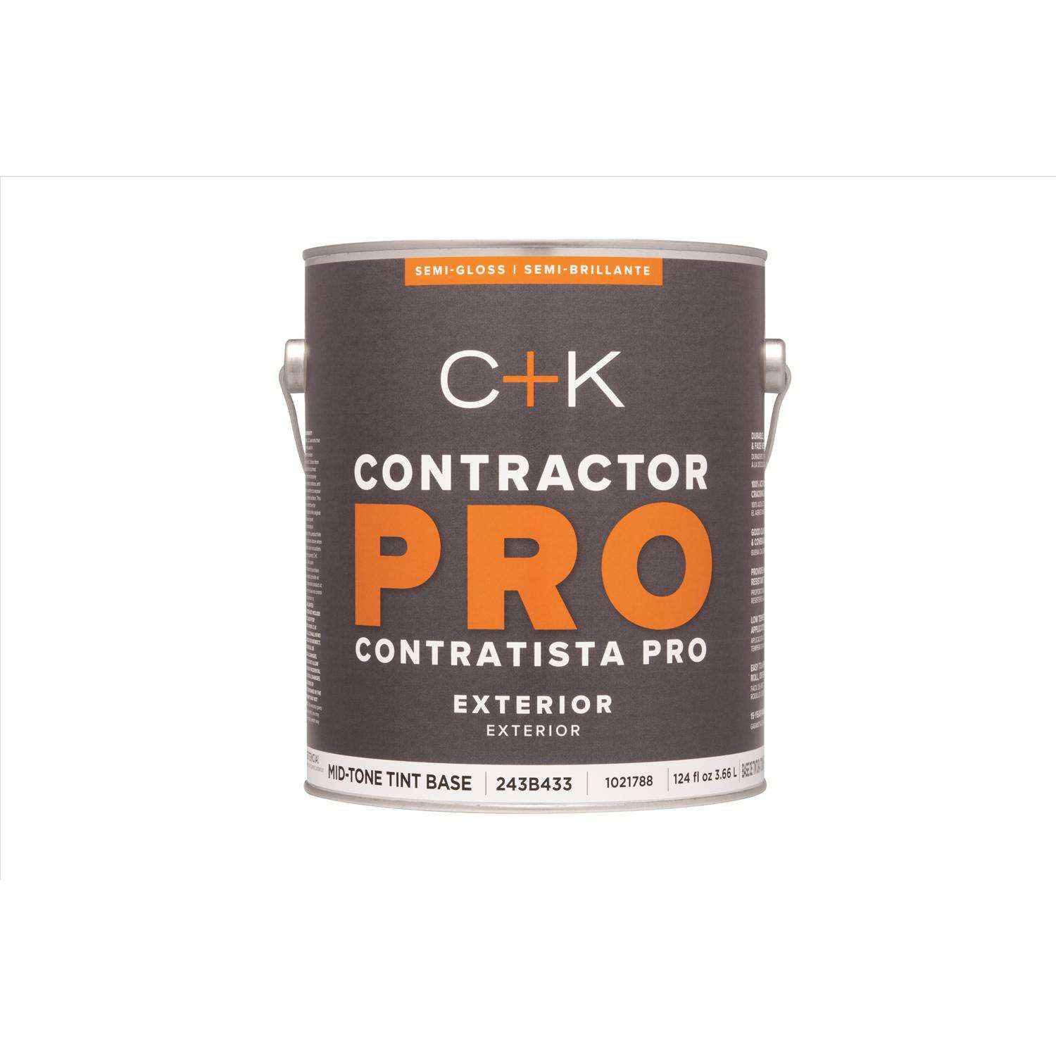 Ace Contractor Pro Semi-Gloss White Paint Exterior 1 gal - Ace Hardware