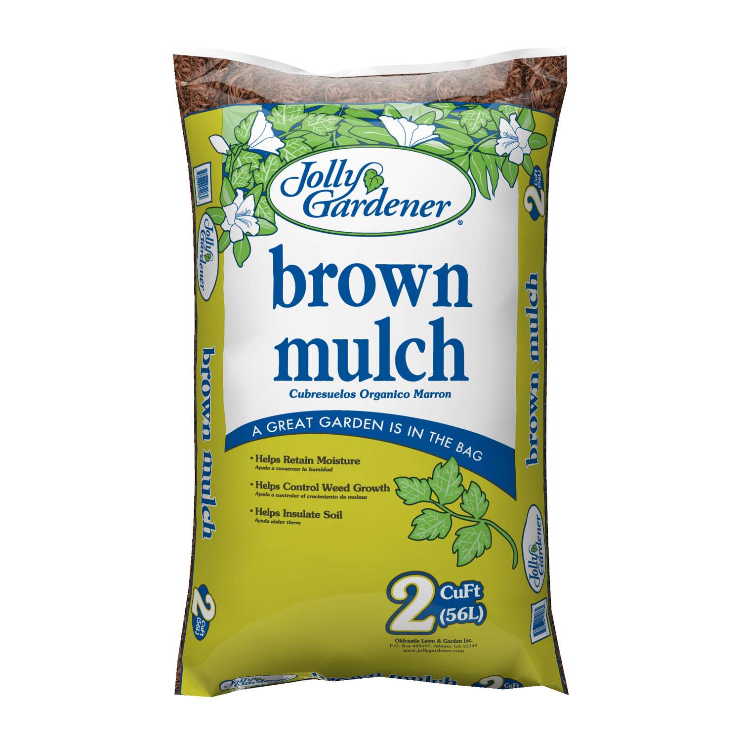 Jolly Gardener Brown Wood Mulch 2 cu ft - Ace Hardware