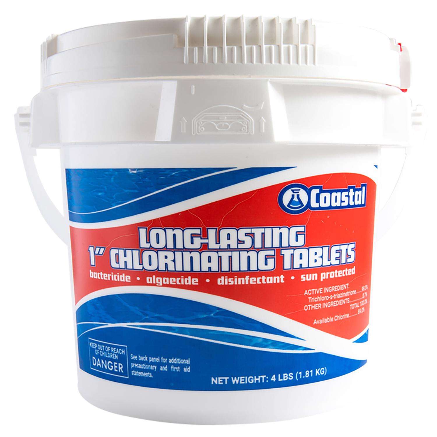 Coastal 1" Tablet Chlorinating Chemicals 4 lb Mfr# 11044 - Ace Hardware