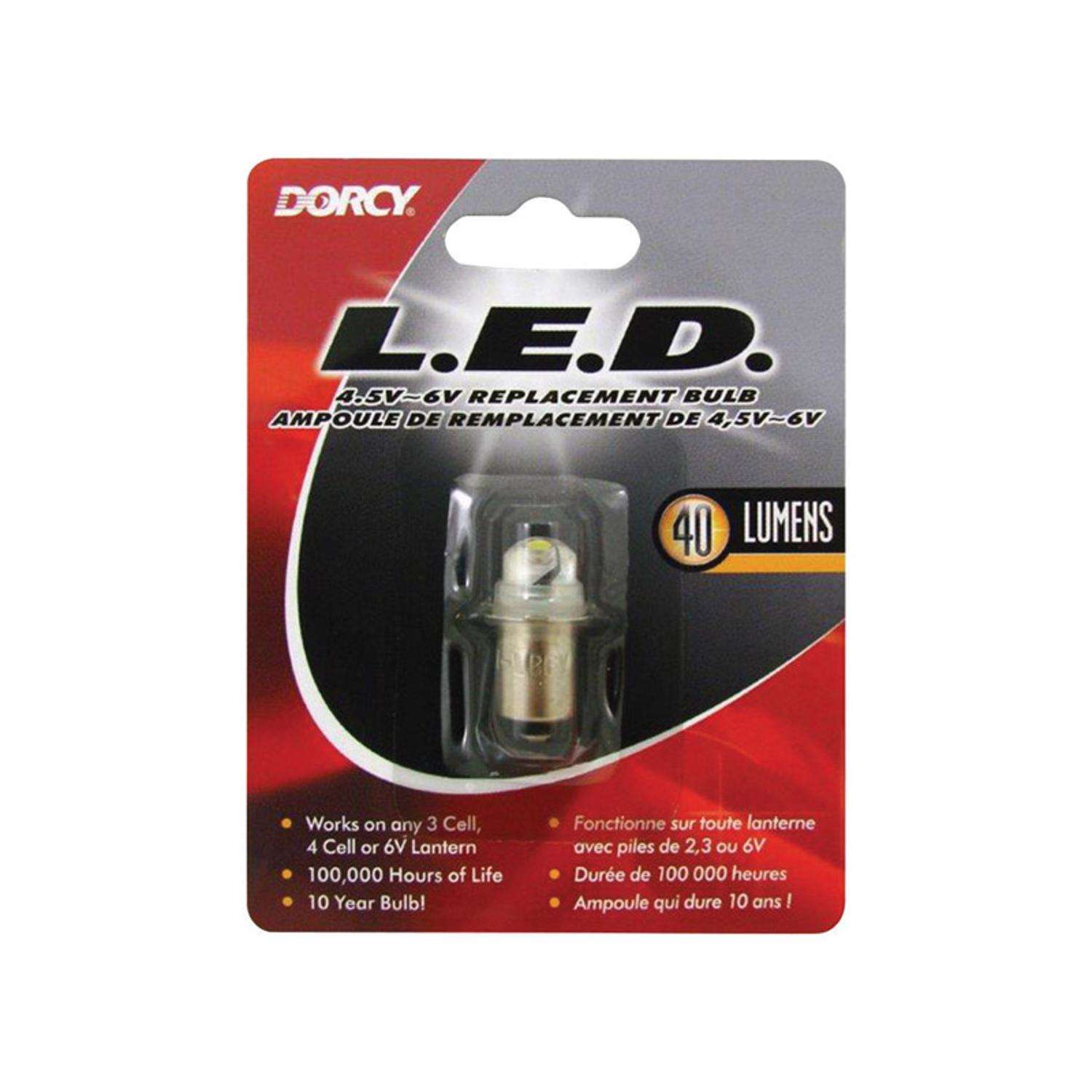 Dorcy LED Flashlight Bulb 6 V Flanged Base - Ace Hardware